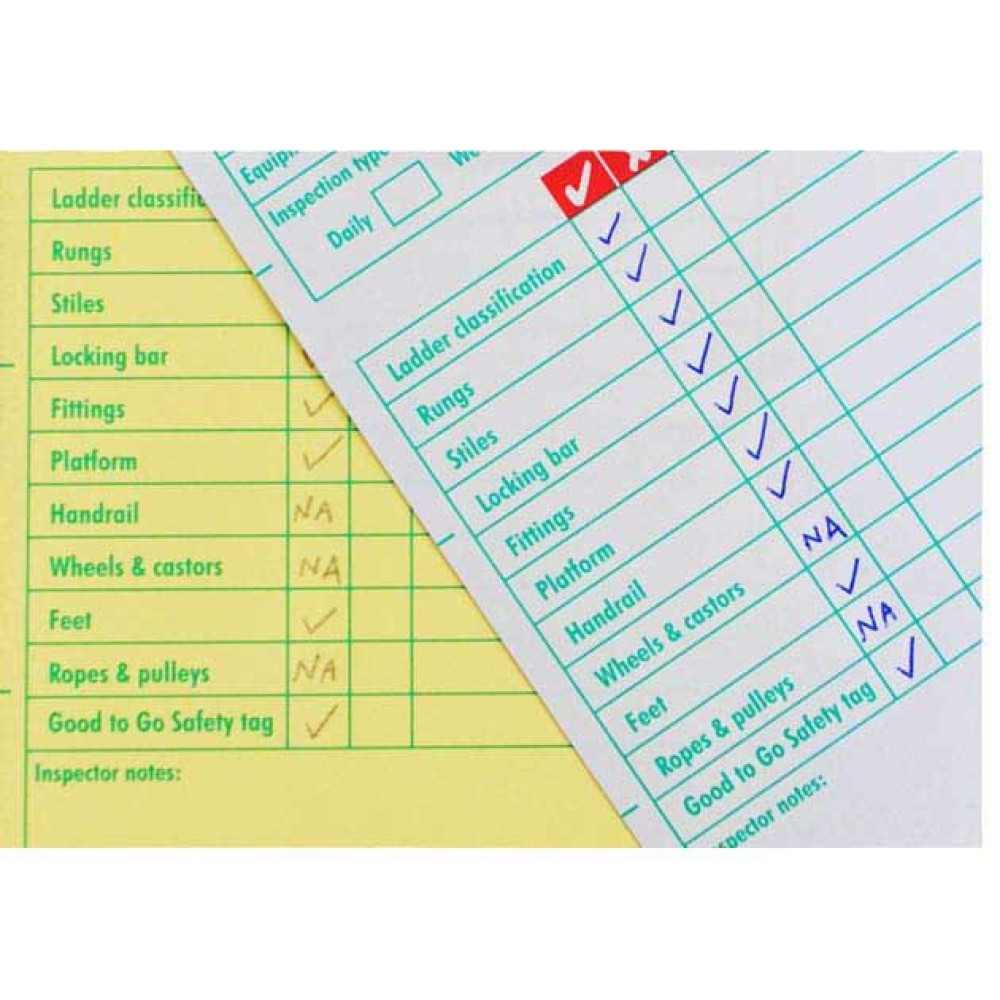 Ladder Inspections - 25 Checklists