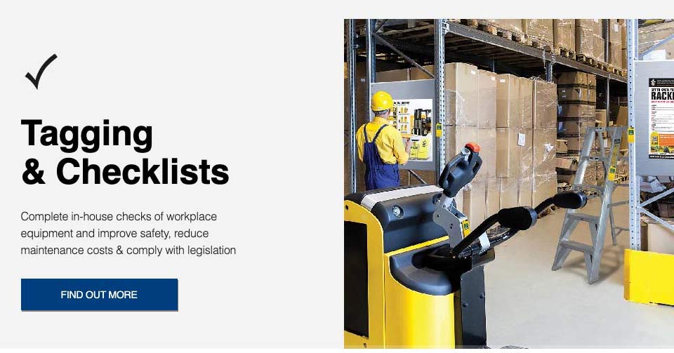 Equipment Maintenance Inspections, Checklists and Tagging Systems